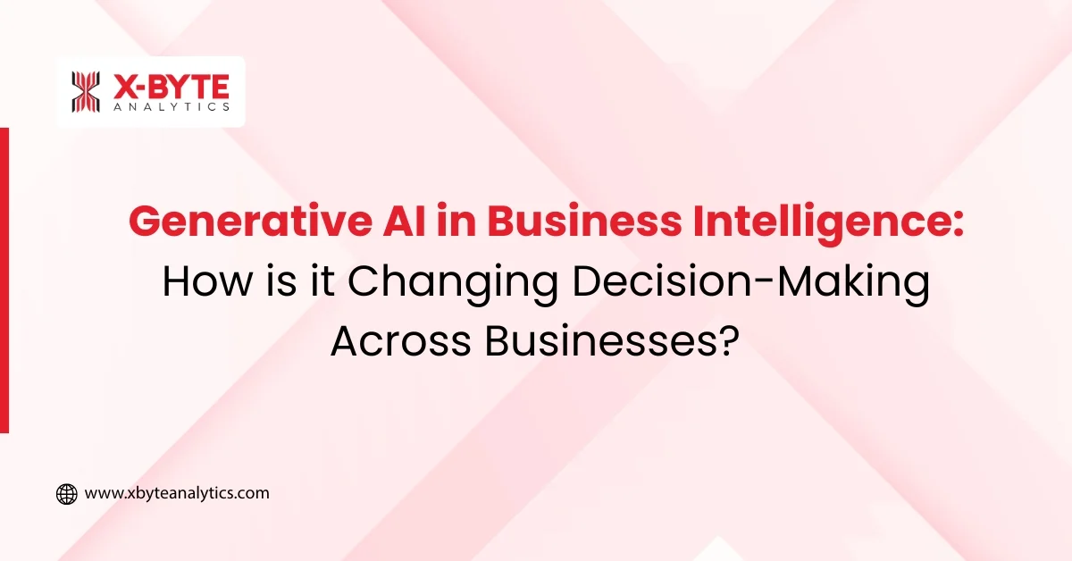 How Generative AI in Business Intelligence Drives Growth